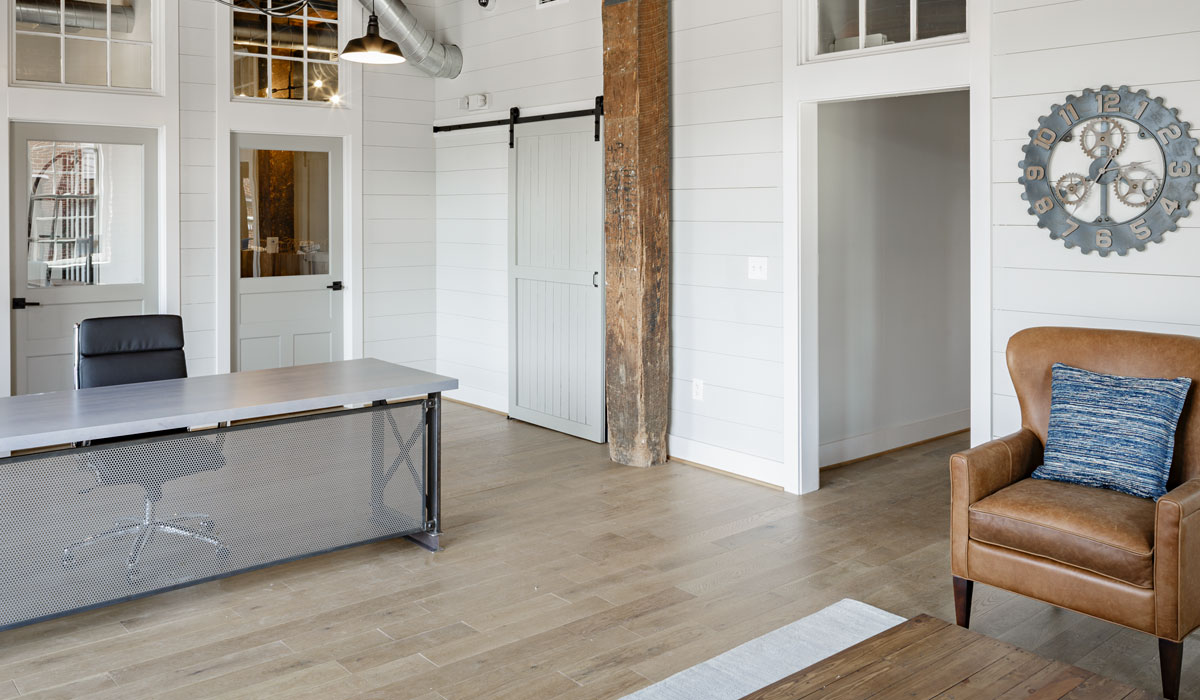 Glamorous White Home Office